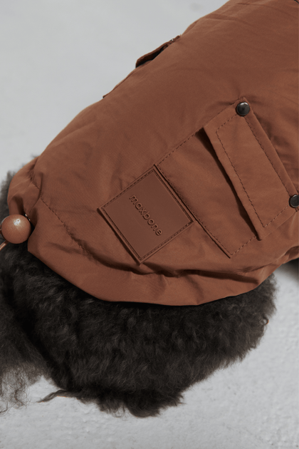 Max Bone Talon Dog Raincoat Camel – BYMiT