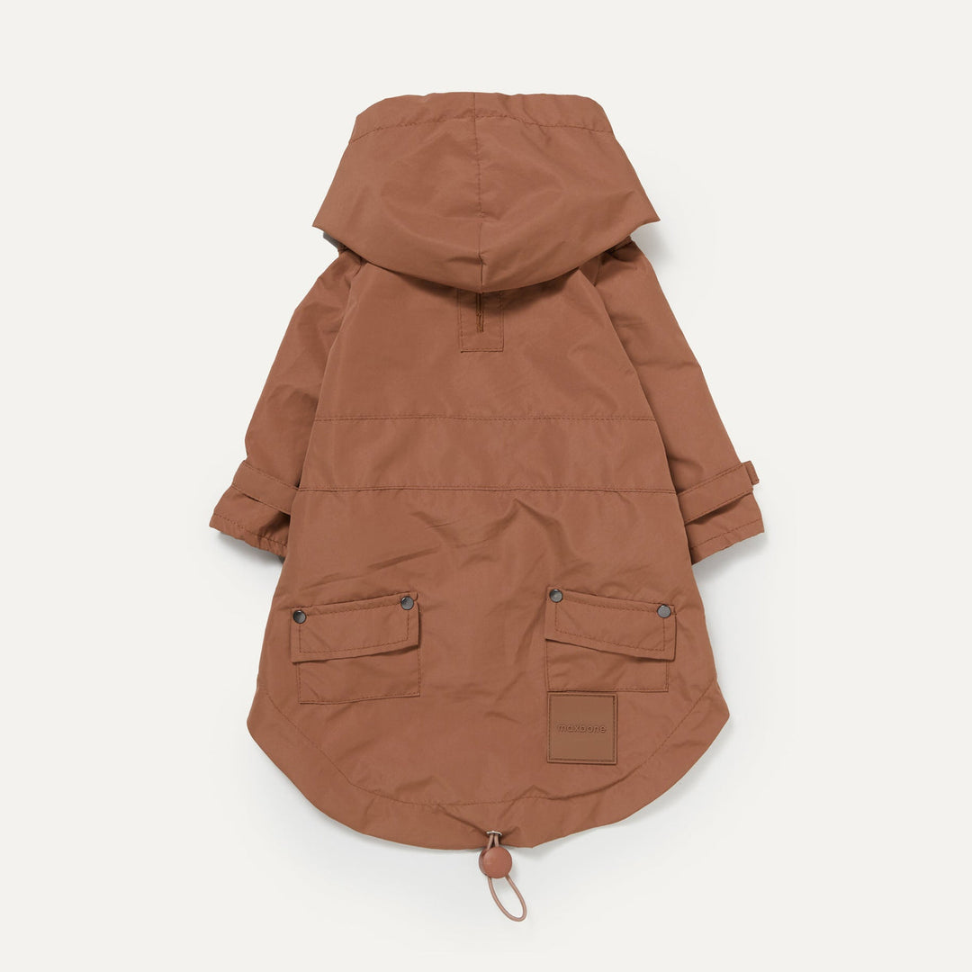 Max Bone Talon Dog Raincoat Camel – BYMiT